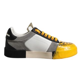 Dolce & Gabbana Multicolor Miami Low Top Sneakers Schuhe - - Shoes - Herren - Mehrfarbig - 40 EU