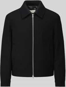 Selected Blouson aus Woll-Mix mit Zweiwege Rei&szlig;verschluss