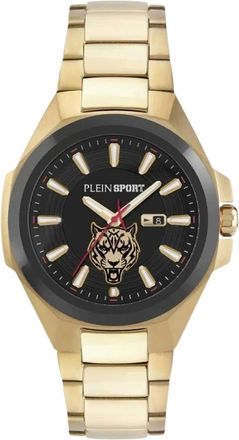Plein Sport Homme, Accessoires, Jaune, Taille: ONE Size Tigermaster Ps7Ba0824 Watch