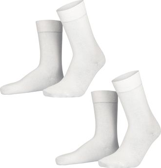 Hudson Herren Socken Only 2-Pack druckfreier Bund