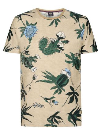 Petrol Industries T-Shirt Carb&oacute;n mit Allover-Print