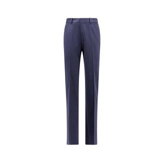 Off-white Schmal geschnittene- ma&szlig;geschneiderte Hose - - Trousers - Herren - Blau - M