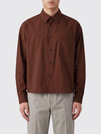 Hev&ograve; Chemise Homme couleur Marron