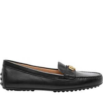 Ralph Lauren Barnsbury Nappa Leder Loafer - - Shoes - Damen - Schwarzk - 36 EU