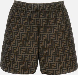 Fendi Kurz Ff Canvas