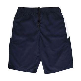 Palm Angels Homme, Maillots de bain, Bleu, Taille: S Gothic Logo Beach Shorts