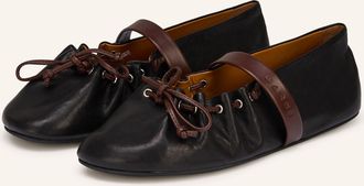 Marni Marni Mary-Jane-Ballerinas schwarz