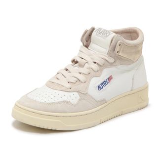 Autry Femme, Chaussures, Blanc, Taille: 37 EU Medalist Mid