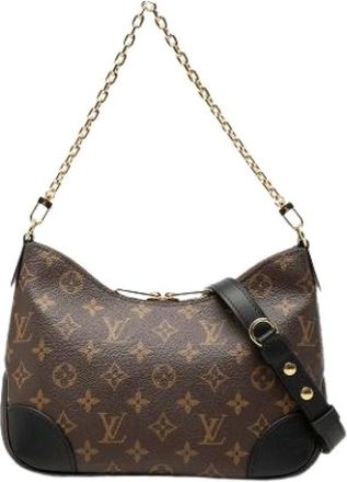 Louis Vuitton Sac bandouli&egrave;re Boulogne Pre-owned - Femme - Pre-owned - Brun - Taille: ONE Size