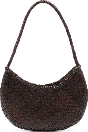 Dragon Diffusion Femme, Sacs, Brun, Taille: ONE Size Sac bandouli&egrave;re tiss&eacute;