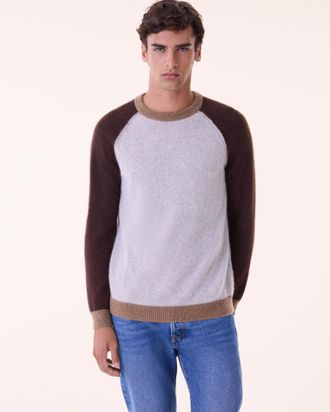 Kujten Pull cachemire tricotage jersey - Pull Jojo Colorblock