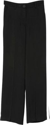 BABYLON S00503 Pantalon large - Femme - Pantalons - Noir - Taille: 46 FR