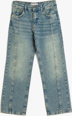Koton Jeans Normale Leibhöhe Straight Jeans