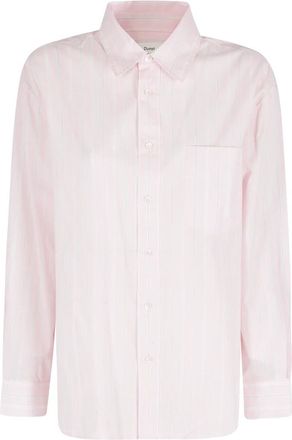 Dunst Femme, Blouses et Chemises, Rose, Taille: 36 FR Chemise Ray&eacute;e Oversize