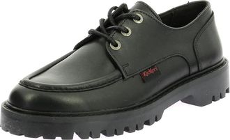 Kickers Womens Kick Decklowy Oxford Flat, Schwarz, 39 EU