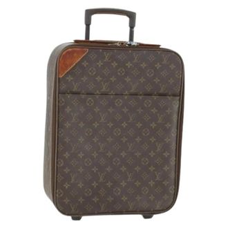 Louis Vuitton unisex, Pre-owned, Brun, Taille: ONE Size Valise Pre-owned Monogram Canvas