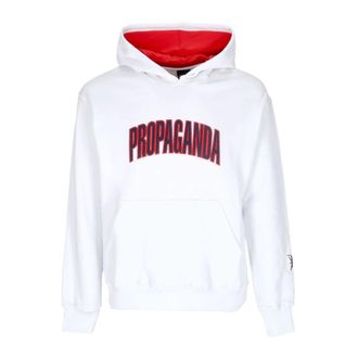 PROPAGANDA College Hoodie Langarm Wei&szlig; - - Sweatshirts & Hoodies - Herren - Wei&szlig; - L