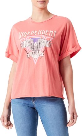 Only ONLLUCY Life S/S WILD FOLD-UP TOPBOX JRS