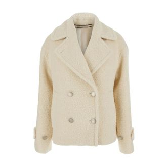 Tagliatore Manteau Court - Femme - Manteaux - Beige - Taille: 38 FR