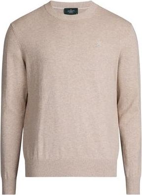 Hackett Pull droit &agrave; col rond en coton