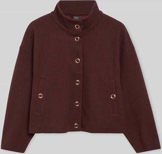 s.Oliver Black Label Kurzblazer mit Stehkragen