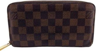 Louis Vuitton unisex, Pre-owned, Brun, Taille: ONE Size Portefeuille en cuir Pre-owned