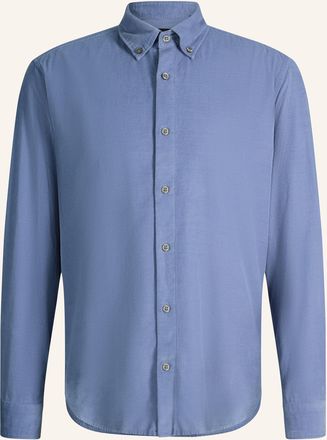 Strellson Cordhemd Corey Regular Fit blau