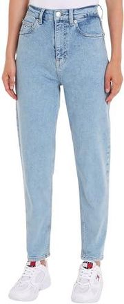 Tommy Jeans MOM Slim UH CG4215 DW0DW17627 Pantalons en Jean, Denim (Denim Light), 31W / 30L Femme
