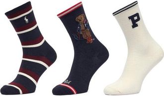 Polo Ralph Lauren Lange Socken 455P18196001 Dunkelblau