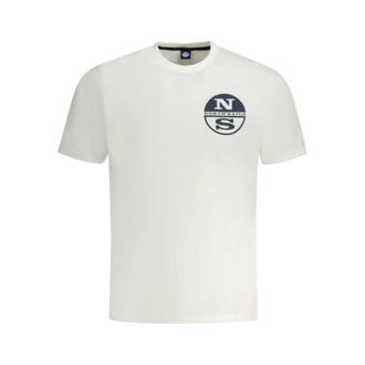 North Sails Crew Neck T-Shirt - - Tops - Herren - Wei&szlig; - L