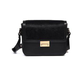 Baldinini Kalbsleder Crossbody Bag - - Bags - Damen - Schwarzk - ONE SIZE