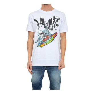 Philipp Plein Klassisches T-Shirt - - Tops - Herren - Wei&szlig; - M