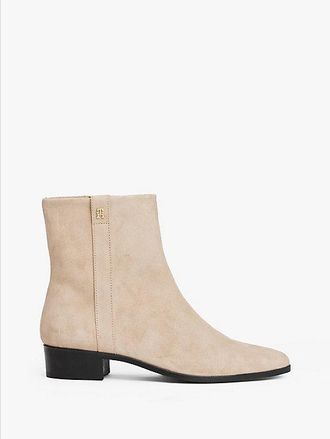 Tommy Hilfiger Bottines en daim à bout pointu