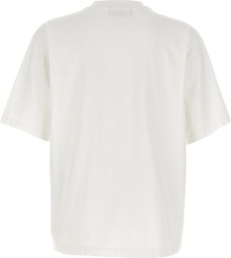 Dsquared2 Logo-Embossed Sponge Patch T-Shirt - White