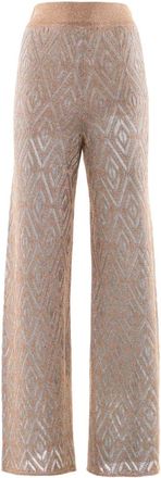 Nenette Femme, Pantalons, Brun, Taille: 38 FR Wide Pantalons