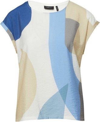 s.Oliver Kurzarmshirt T-Shirt Strukturiertes T-Shirt im Fabricmix