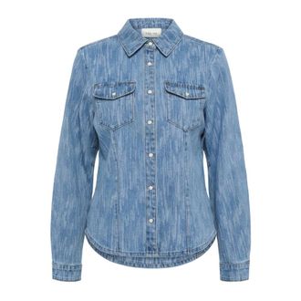 Cream Femme, Blouses et Chemises, Bleu, Taille: 40 FR CRMay Chemise en denim f&eacute;minine