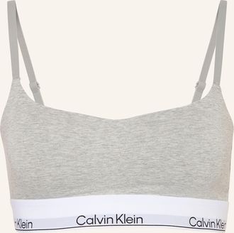 Calvin Klein Bustier Icon Cotton Modal grau