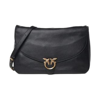 Pinko Pinko - Love Satchel Big - Femme - Sacs - Noir - Taille: ONE Size