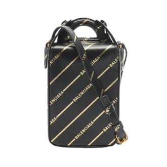 Balenciaga Sac bandouli&egrave;re Pre-owned Box 2Way en cuir - Femme - Pre-owned - Noir - Taille: ONE Size