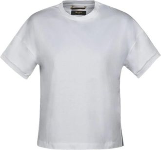 Moorer Femme, Tops, Blanc, Taille: 34 FR Ligea T-shirt