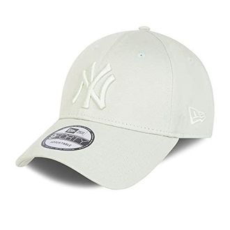 New Era New York Yankees - - Cap Kappe Fanaccessoire - gebogener Schirm Strapback - hellgrün - One Size - One-Size