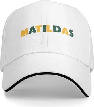 Generic Chapeau dHomme, Casquette australienne Matildas Mode Casquettes d&eacute;contract&eacute;es Casquettes de Baseball Chassez Ajustable Casquette Unisex d&eacute;t&eacute; Cadeau Po