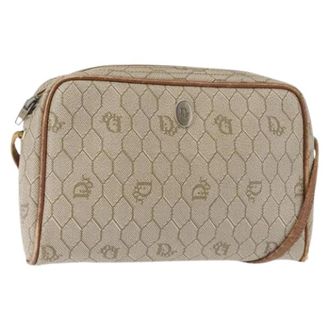 Dior Pre-owned Vintage Schultertasche - - Pre-owned - Damen - Beige - ONE SIZE