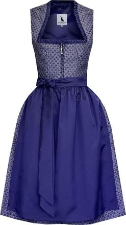 Alpenm&auml;rchen Midi Dirndl Frederike aus Exklusiver Kollektion inkl. Sch&uuml;rze Gr.38 - ALM1037