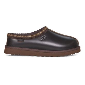 UGG Ugg, Homme, Chaussures, Noir, Taille: 45 EU Tasman Leather Regen Slipper