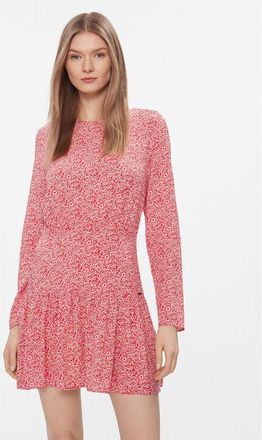 Pepe Jeans London Kleid für den Alltag Britney PL953446 Rot Slim Fit