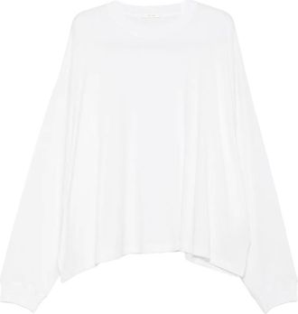 The Row Haru Langarmshirt - Wei&szlig;