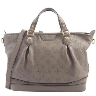 Louis Vuitton Pre-owned Mahina Schultertasche - - Pre-owned - Damen - Beige - ONE SIZE
