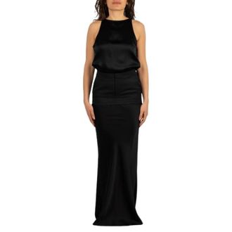 Dondup Damen, Kleider, Schwarzk, LGr&ouml;&szlig;e